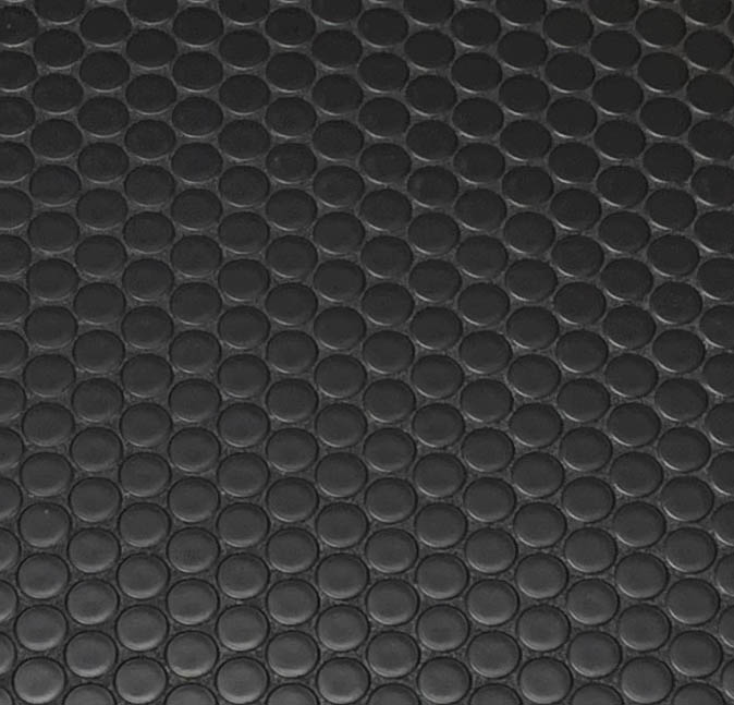 Coin Top Salon Mats - Circle Pattern Salon Mats | American Floor Mats